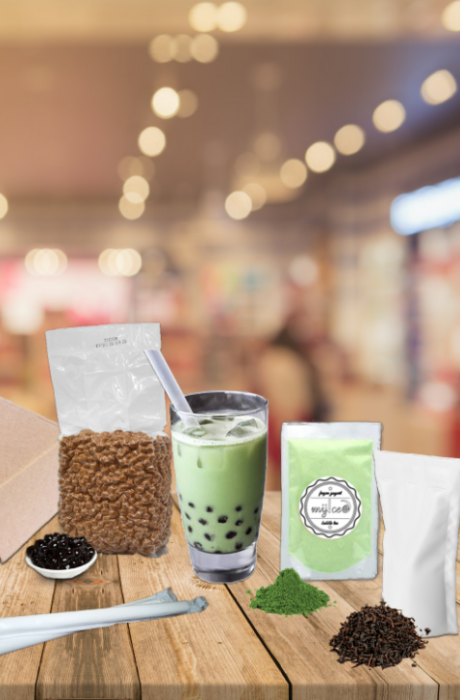 Home Kit Bubble Tea - Conjunto para 10 bebidas - MyIced®