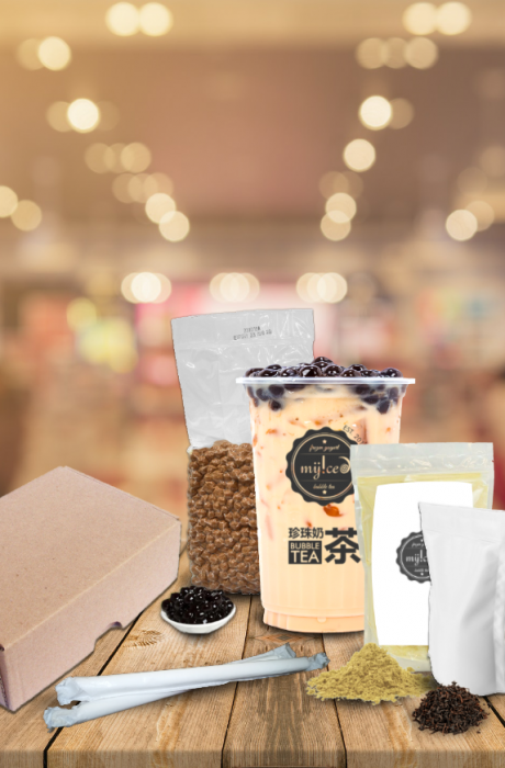 Home Kit Bubble Tea - Conjunto para 10 bebidas - MyIced®